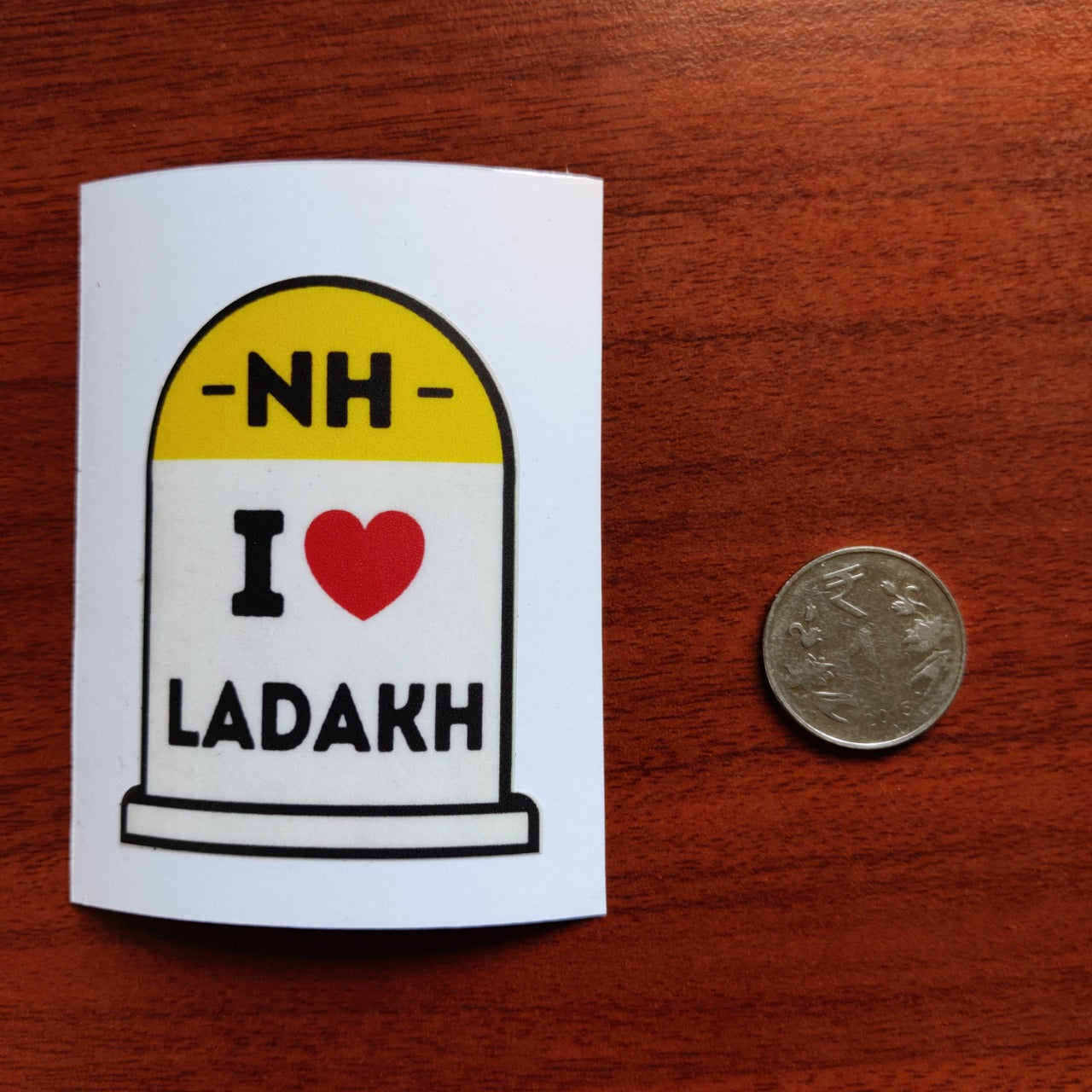 I love Ladakh/India Travel | Sticker – bohoboxin