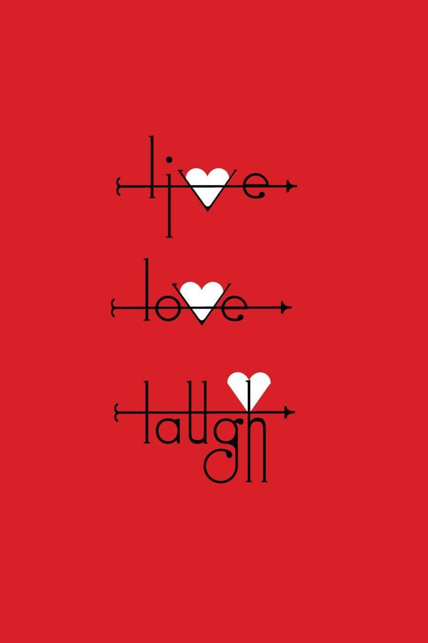Live Love Laugh| Poster – bohoboxin